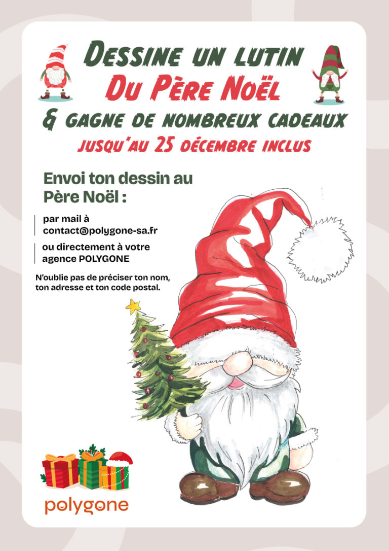 Jeu concours : Dessine un lutin du Père Noël - Polygone